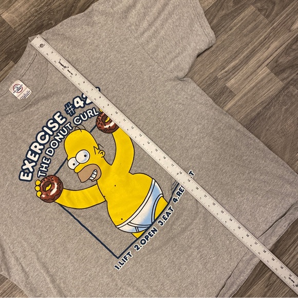 Delta | Shirts | Y2k Vtg Homer Simpson Tshirt Xl Measurement Good ...